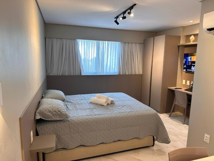 Flat Localizado A 200m Shopping Recife, Bem Perto Da Praia De Boa Viagem E Com Wi-fi 400mbps - Boa Viagem