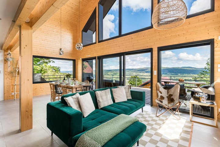 Foncine Peak , Chalet Avec Jacuzzi - Jura