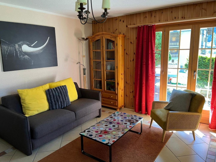 L'hérensarde, Bel Appartement Avec Jardin-terrasse Et Garage - Grimentz