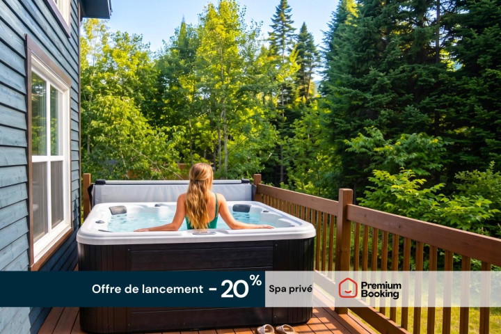 La Jumelle With Private Spa, Garden & Bbq, Nature Escape - Quebec City
