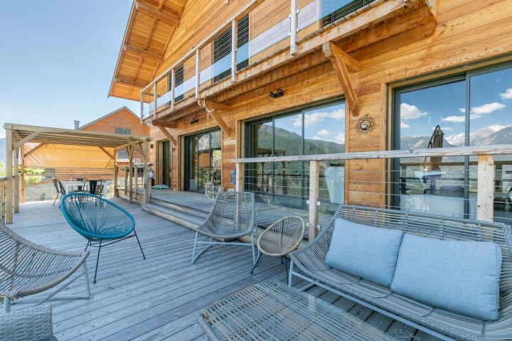 Chalet D Exception Avec Terrasse Panoramique Avec Wifi - Risoul