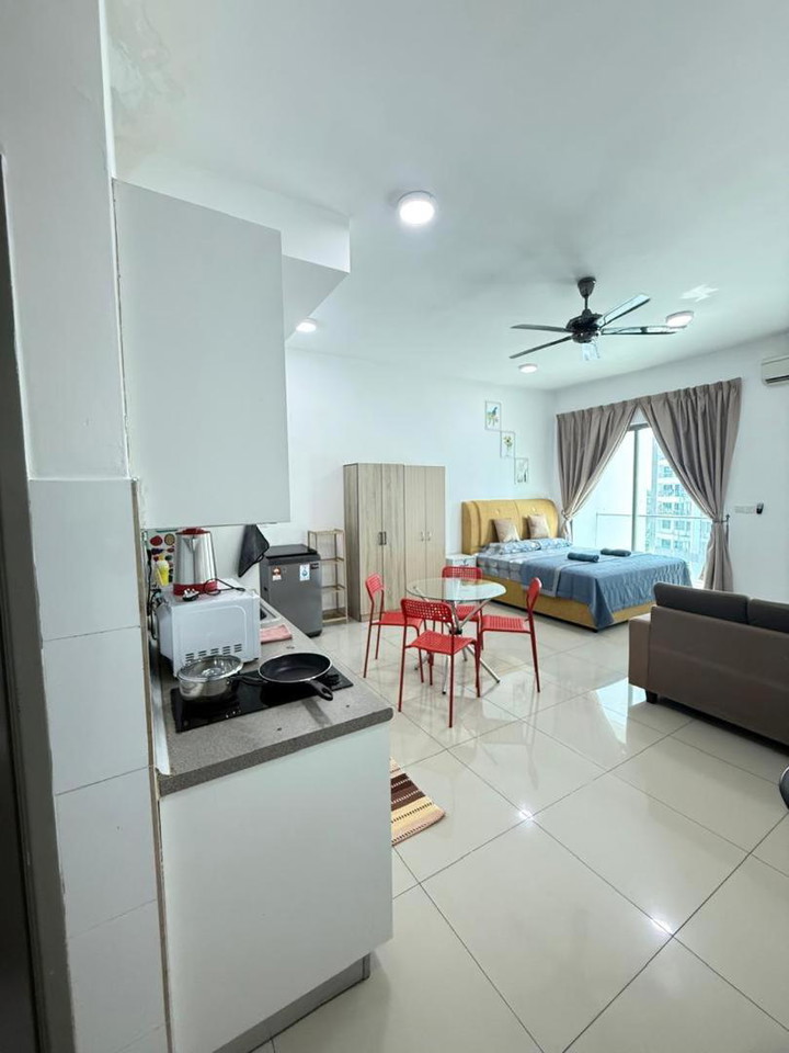Cozy Cybersqaure King Bed Neflix Wifi Free Parkin Pool View 1710 - Cyberjaya