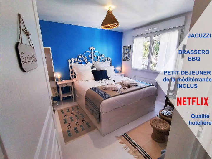 Dream Of Mediterranean House, Jacuzzi, Bbq, Délices Ensoleillés - Maisons-Laffitte