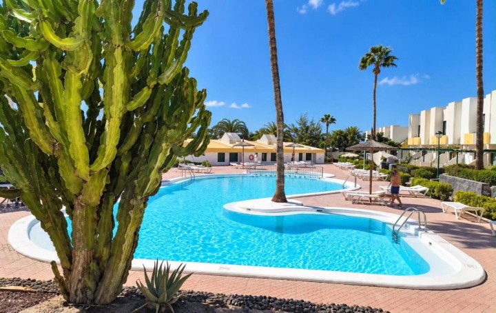 Maspalomas Bungalow: Pvt Terrace Pool Bbq Ac - Maspalomas
