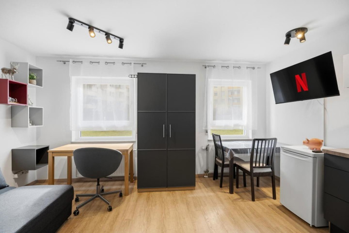 Moderne Einraumwohnung In Leipzig Mit Netflix Zugang - Leipzig