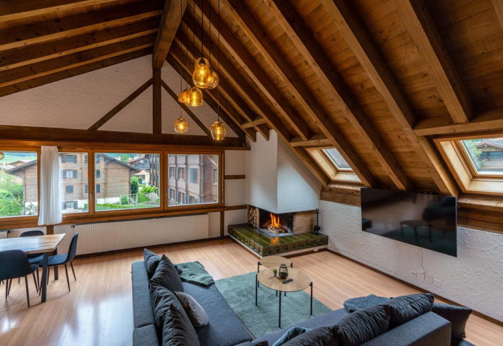 Jungfrau-view Apartment, Terrace & Free Parking - Sigriswil