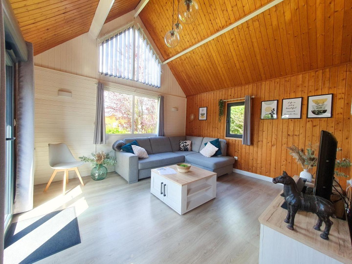 Chalet Moderne 6 Pers Avec Piscine L'été - Ouistreham