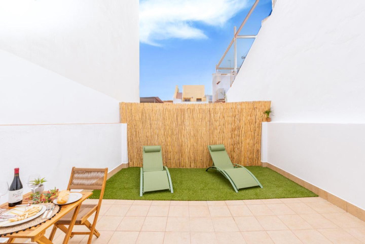 Wintowinrentals Huelin Houses Con Terraza Chill Out - 
