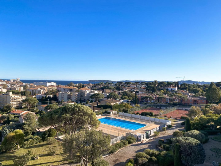 Ferienwohnung Mit Meerblick, Pool Und Tennisplätzen - Sainte-Maxime