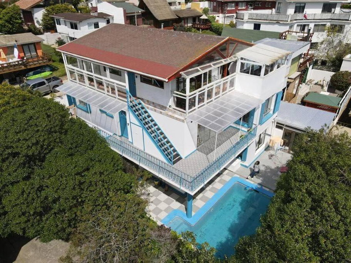 Espectacular Casa Tres Pisos, Cap. 21 Personas. - Algarrobo