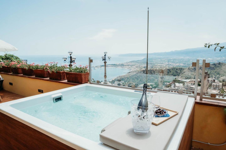 Villa Marta Luxury Sea View And Spa - Taormina
