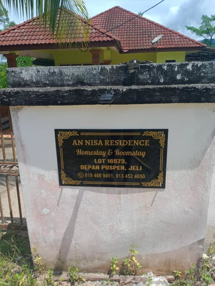 An Nisa Homestay & Roomstay Jeli - Perak