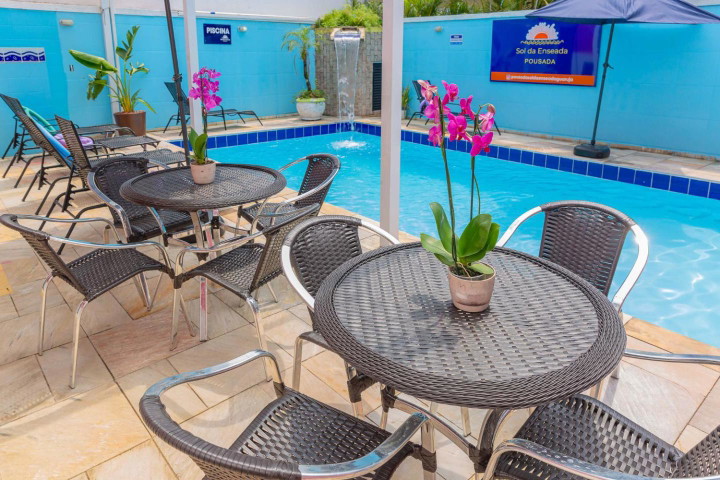 Pousada Sol Da Enseada Guarujá Inn - Piscina Climatizada - Guarujá