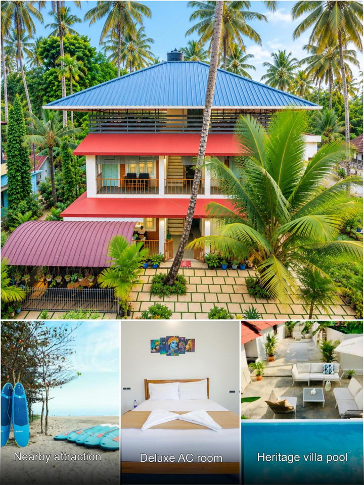 Ocean View Beach Villa Varkala By Voye Homes - Varkala