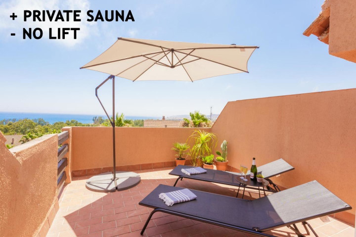 Fresh Penthouse Apartment With Great Sea Views - Casares