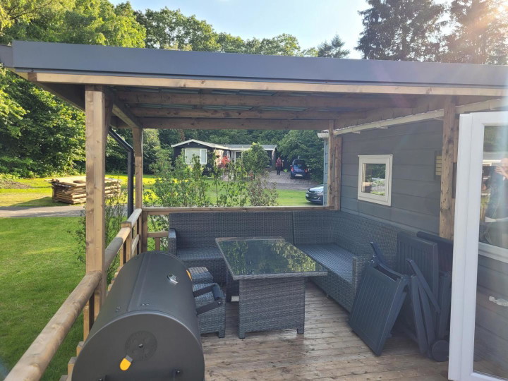 Chalet Bij Lente Van Drenthe Nabij Meer - Pays-Bas