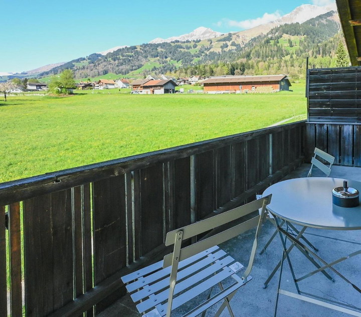Ferienwohnung Mit Balkon Nahe Interlaken & Adelboden - Adelboden