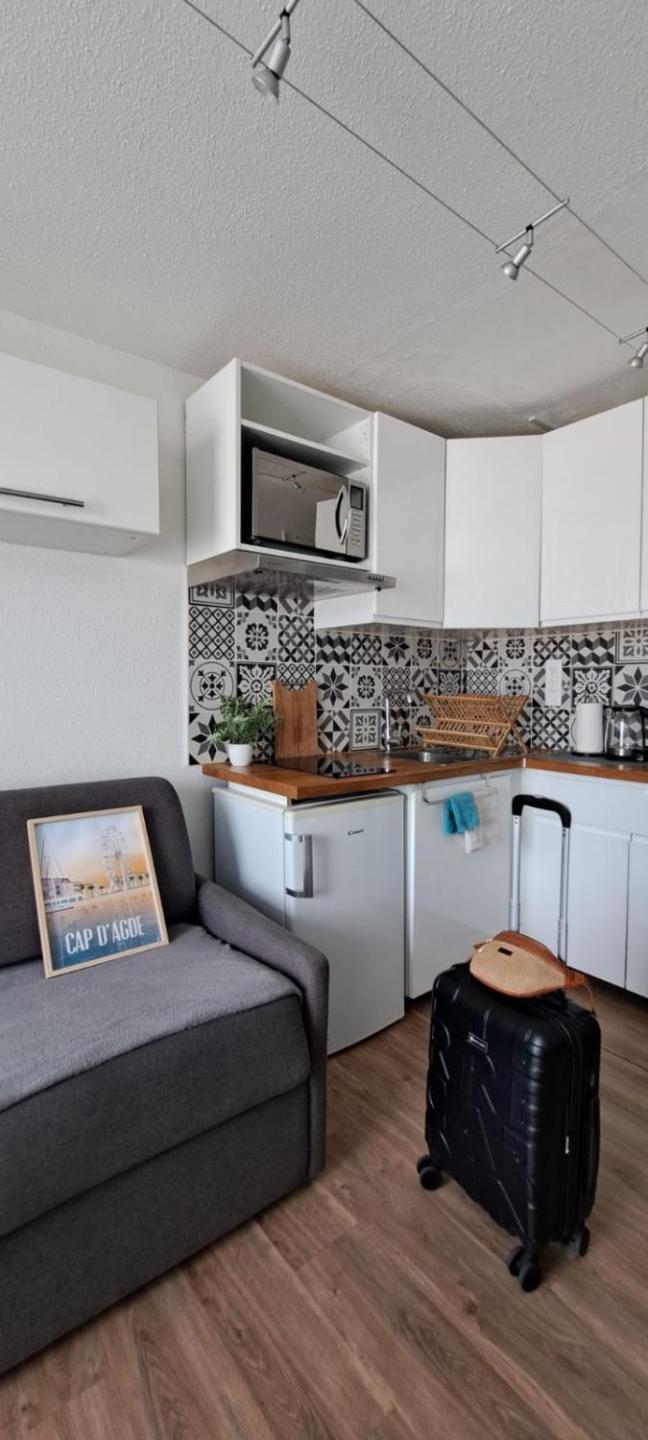 Superbe Studio Avec Piscine, Ascenseur Et Accès Direct Sur Le Port - Sète
