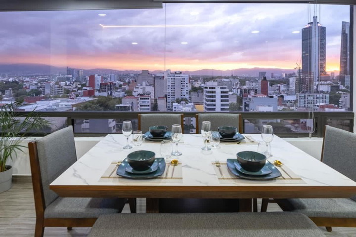 Air Conditioning Glamorous Sunset Panoramic Views - Ciudad de México
