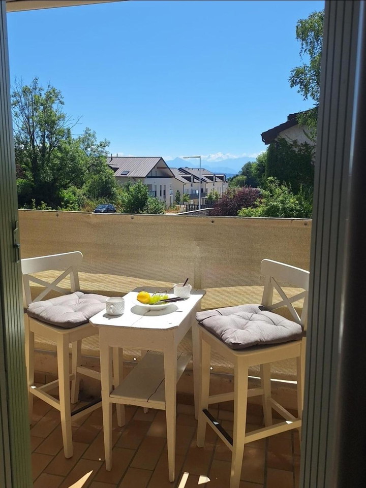 Balcony With Alpine Views, Garage And Parking, Geneva 15 Min - Geneva
