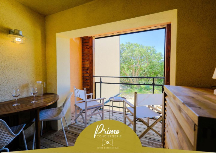 Le 111 - T2 Charme, Piscine Chauffée, Plage Privée - Pianottoli-Caldarello