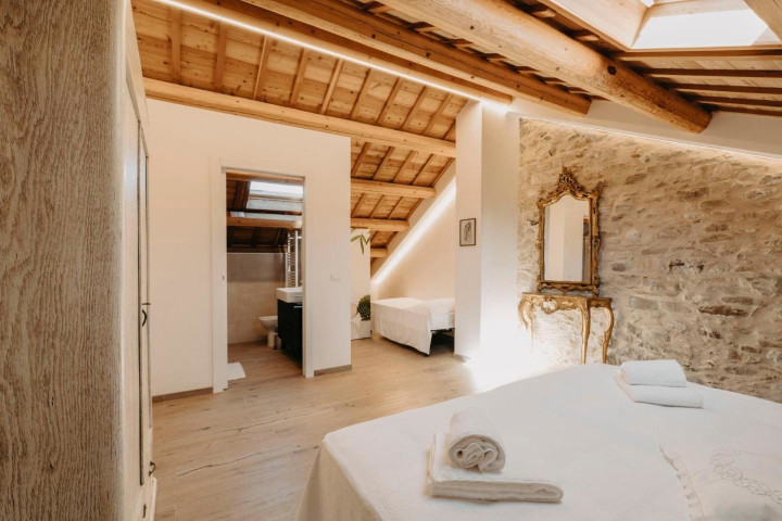 Corte Maccarini - Appartamento Dolomiti - Climatizzato - Dotato Di Bike Room - Mel