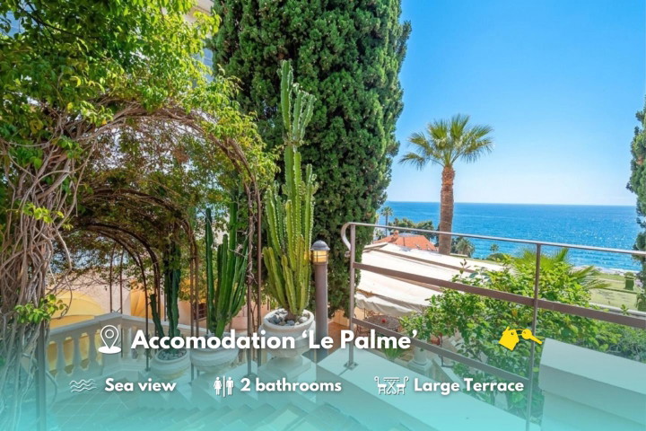 Le Palme - Exclusive Garden Retreat & Parking - Ospedaletti