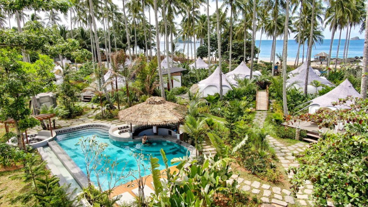 Nacpan Beach Glamping Managed By H Hospitality Group - Newly Renovated - エル・ニド