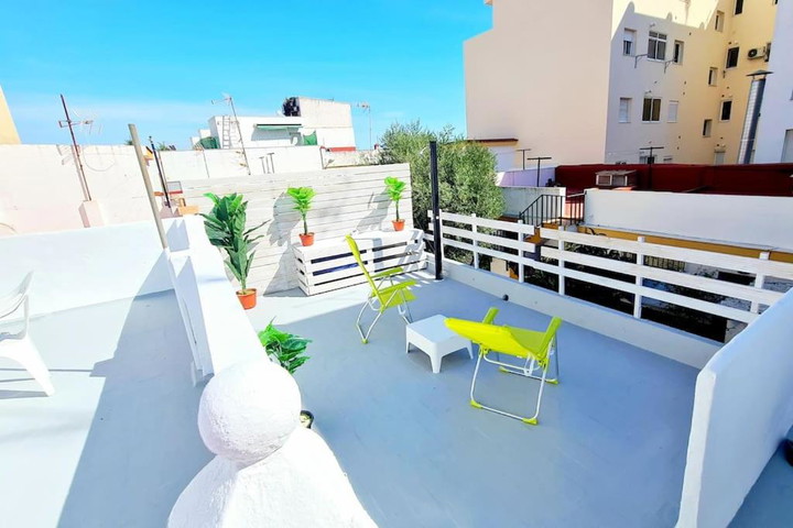 P Casa Con Azotea Privada Y Céntrica. Wifi+netflix - Puerto Real