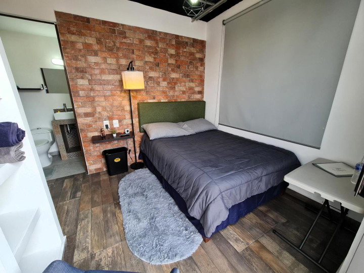 R07 Room At Itesm Cem Full Services, Shared-kitchen, Fridge ,Laundry, Smart Tv, Parking, Balcony - Mexico City