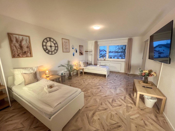 C4s - Come4stay - Töging - Innstay - 3 Zi Apartment In Töging - 7personen - Küche - Badezimmer - Balkon - Smarttv - Wlan - Waldkraiburg