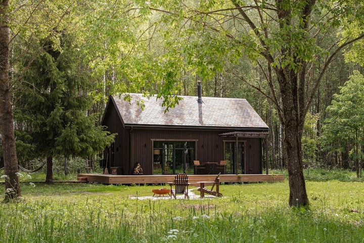 Kupetaite - Straw Bale Cabin In Nature - Lithuania