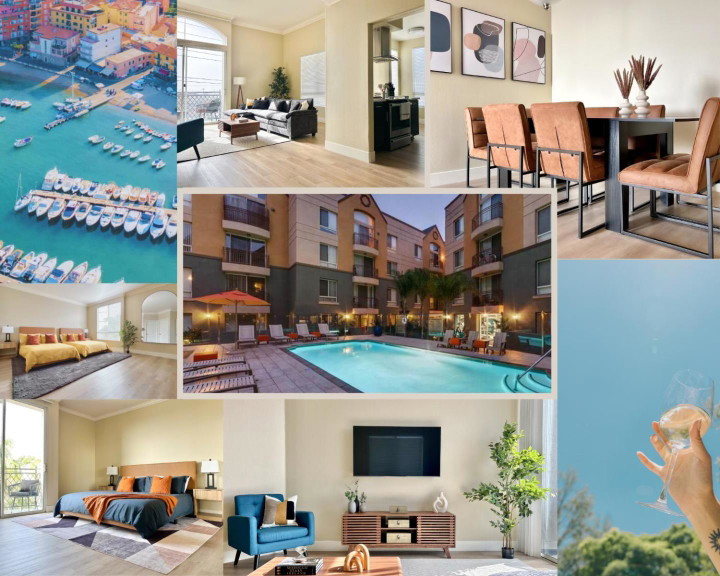 Modern Top Floor 3bd 3ba Condo Marina Del Rey - Los Angeles