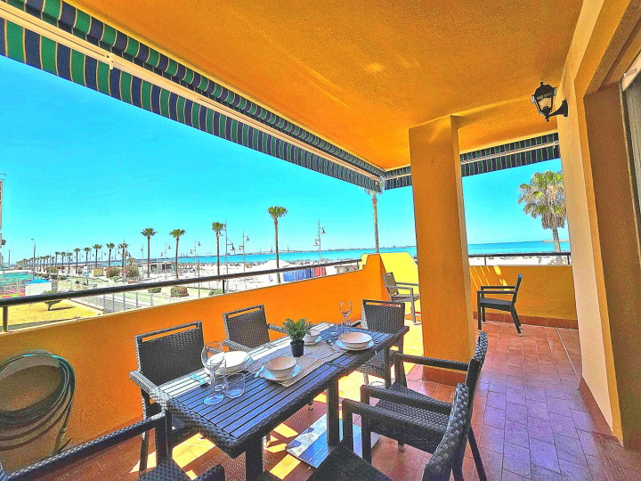 Beachfront Duplex 1ª Línea & Terraces Oceanfront - Cádiz