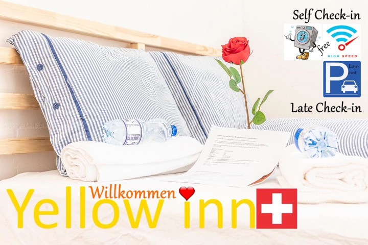 Yellow Inn- Simple Rooms And Easy Parking Direkt Bei Der Olma Nahe Hsg Und Spital - St. Gallen