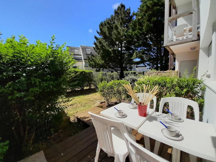 Carnac: Studio Cabine 28m², Piscine, Animaux Acceptés - Erdeven