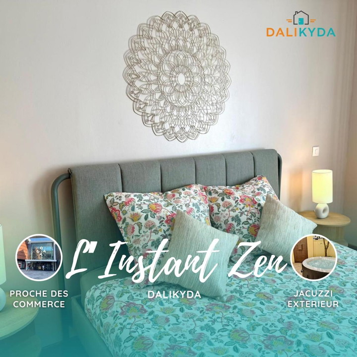 Dalikyda - L'instant Zen - Jacuzzi, Cour & Central - Le Havre