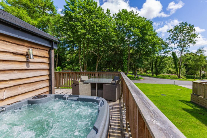 Squirrel Lodge 41 With Hot Tub - Newton Stewart