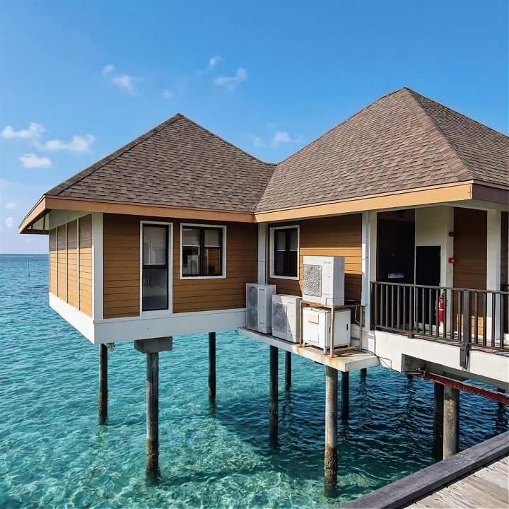 2 Bedroom & Study Over Water Ivory Villa, Open Sea, Golden Palm Tree, Malaysia - Bagan Lalang