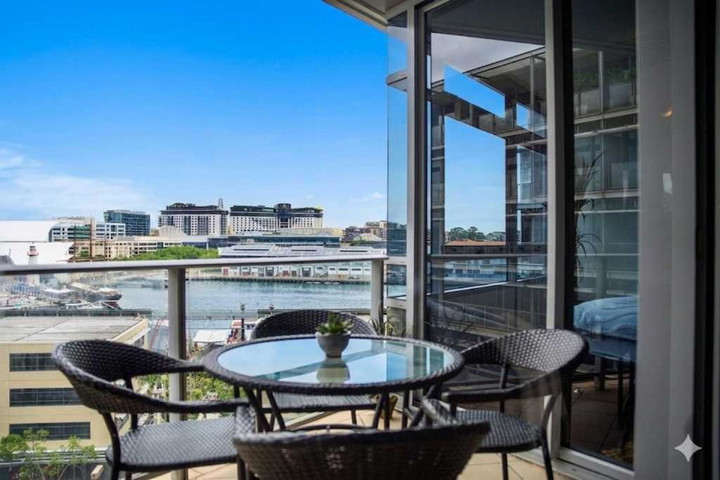 Panoramic Waterfront 2br Apartment In Barangaroo With Pool, Gym, Sauna, Parking - North Sydney