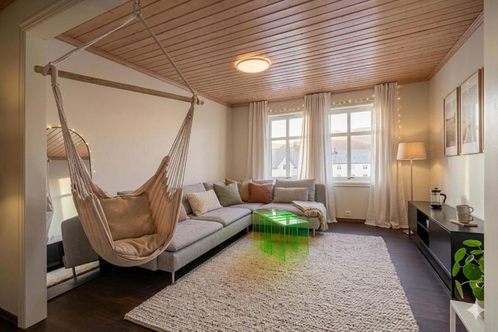 Bright Nordic Apartment - Free Parking - 4 Guests - Close To City Center - Ålesund