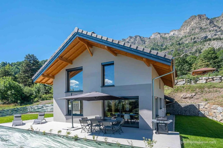 Chalet Soleil Bœuf Et Spa De L'adouss - Saint-Léger-les-Mélèzes