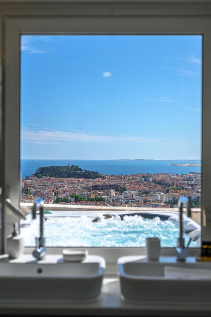 Sunset Villa Panoramic View And Hot Tub - Saint-Jean-Cap-Ferrat