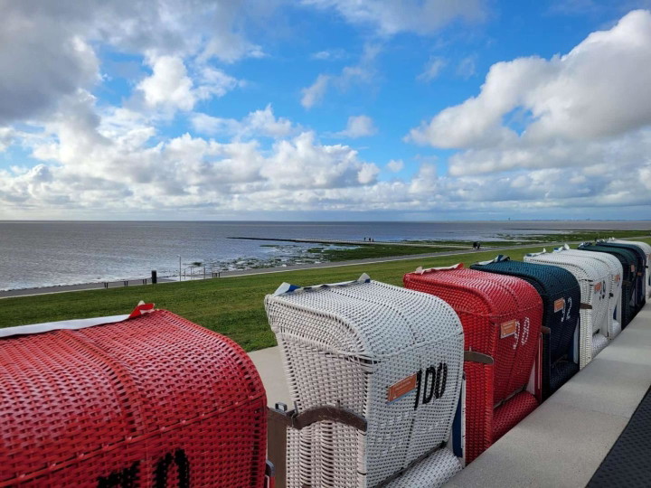 Ferienwohnung Seestern Im Haus Seewind Nur 800 Meter Von Der Nordsee Entfernt Auf 2800 M Grundstück - Friedrichskoog