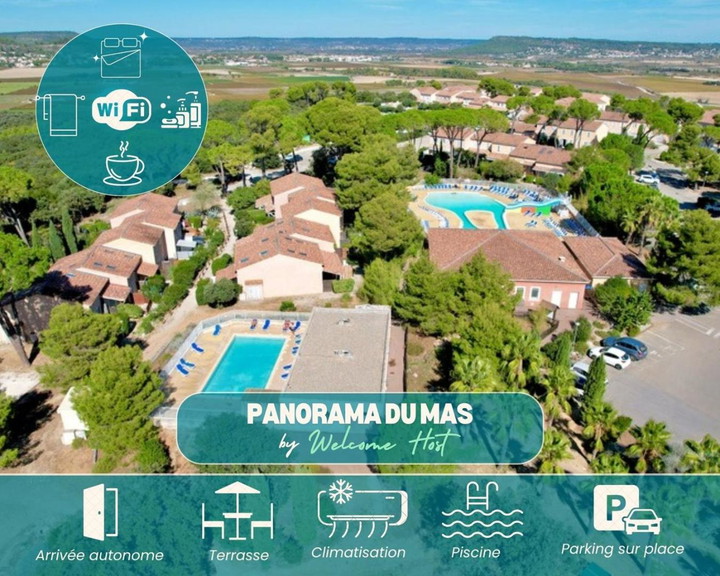 Panorama Du Mas, 2 Pers Piscine à Calvisson - Lunel