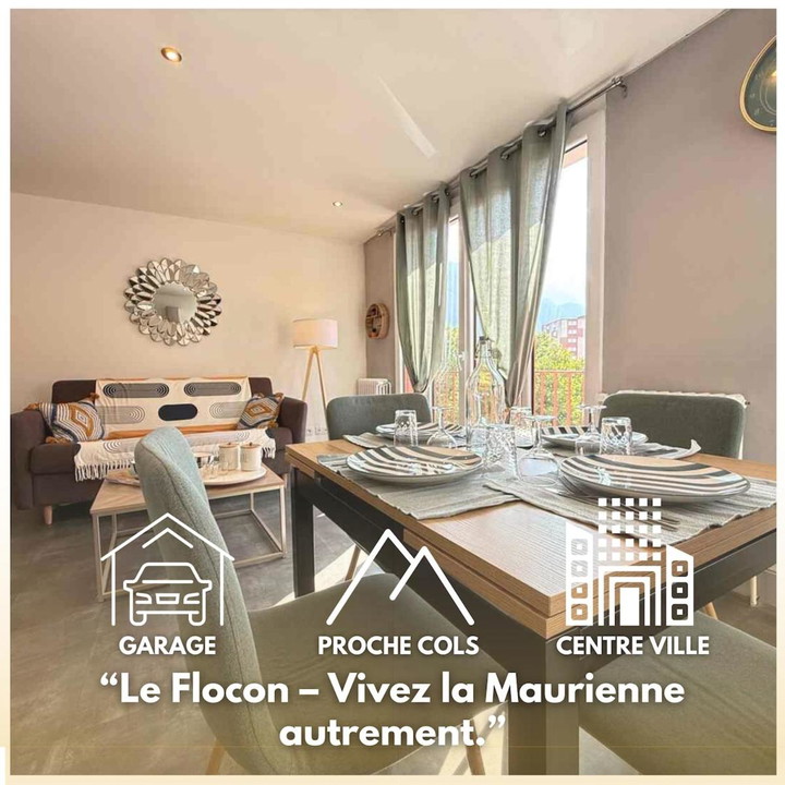 Le Flocon Parking Centre Ville Proche Gare - Valmeinier