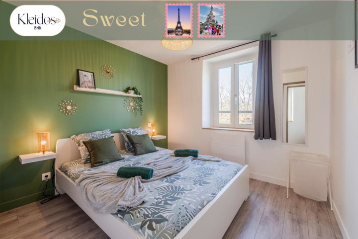 Sweet - Superbe Appartement Avec Parking Privé - Paris-disney & Cdg à 25 Minutes - Marne-la-Vallée