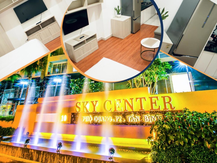 Vip-sky Center- Căn Hộ Rộng Rãi, Thoáng Mát, Yên Tĩnh, Tiện Nghi đầY đủ - Hồ Bơi Miễn Phí - ホーチミン