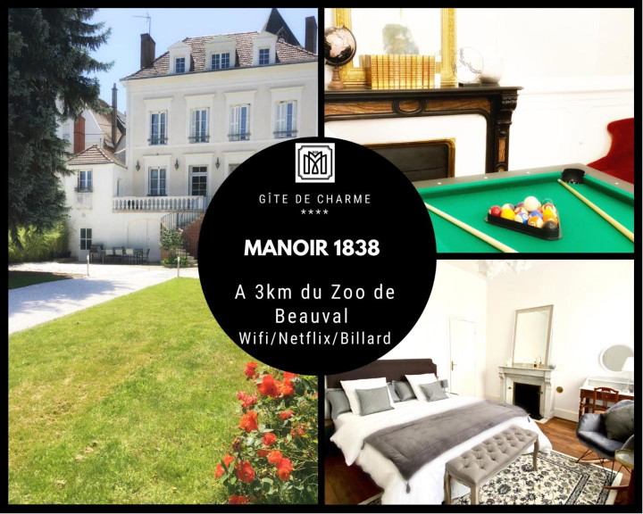 Manoir 1838 à - 3 Km Du Zoo De Beauval & Proche Des Châteaux - Noyers-sur-Cher