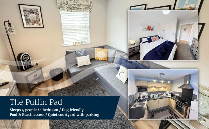 The Puffin Pad - Part Of The The Bay Filey Holiday Village With Pool, Gym And Direct Beach Access, Pub, Restaurant, Tennis And Meadows Walks - Yorkshire
